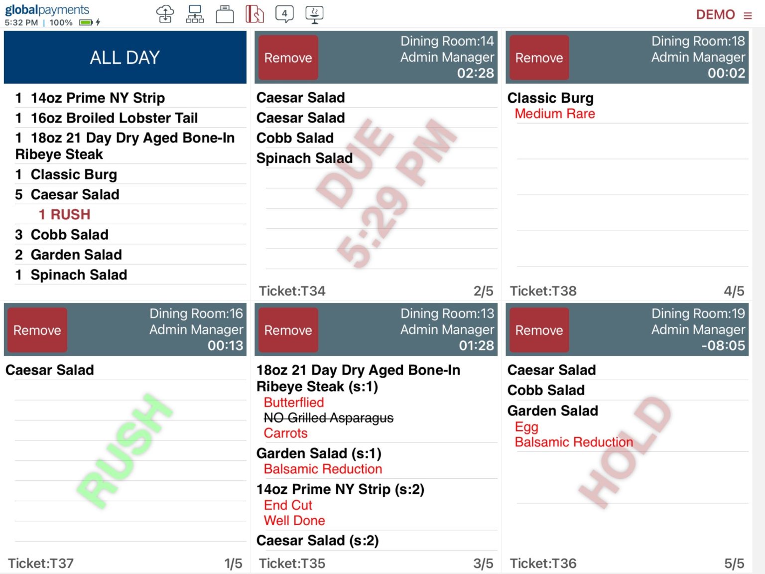 Kitchen Display System - Armagh Cash Register and POS Systems Since 1979